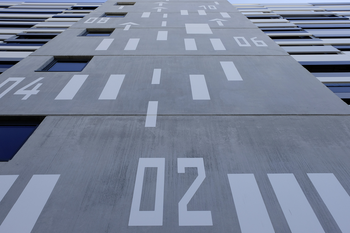 ZAL Car park, Hamburg | Studio Gourdin – Wayfinding Consultants ...