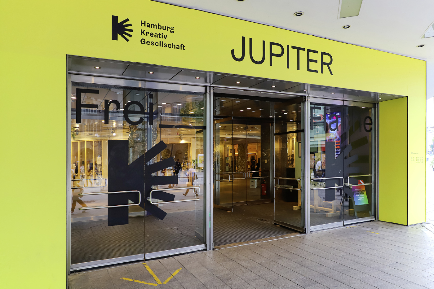 Project completed: our temporary wayfinding system for the “Jupiter” in ...