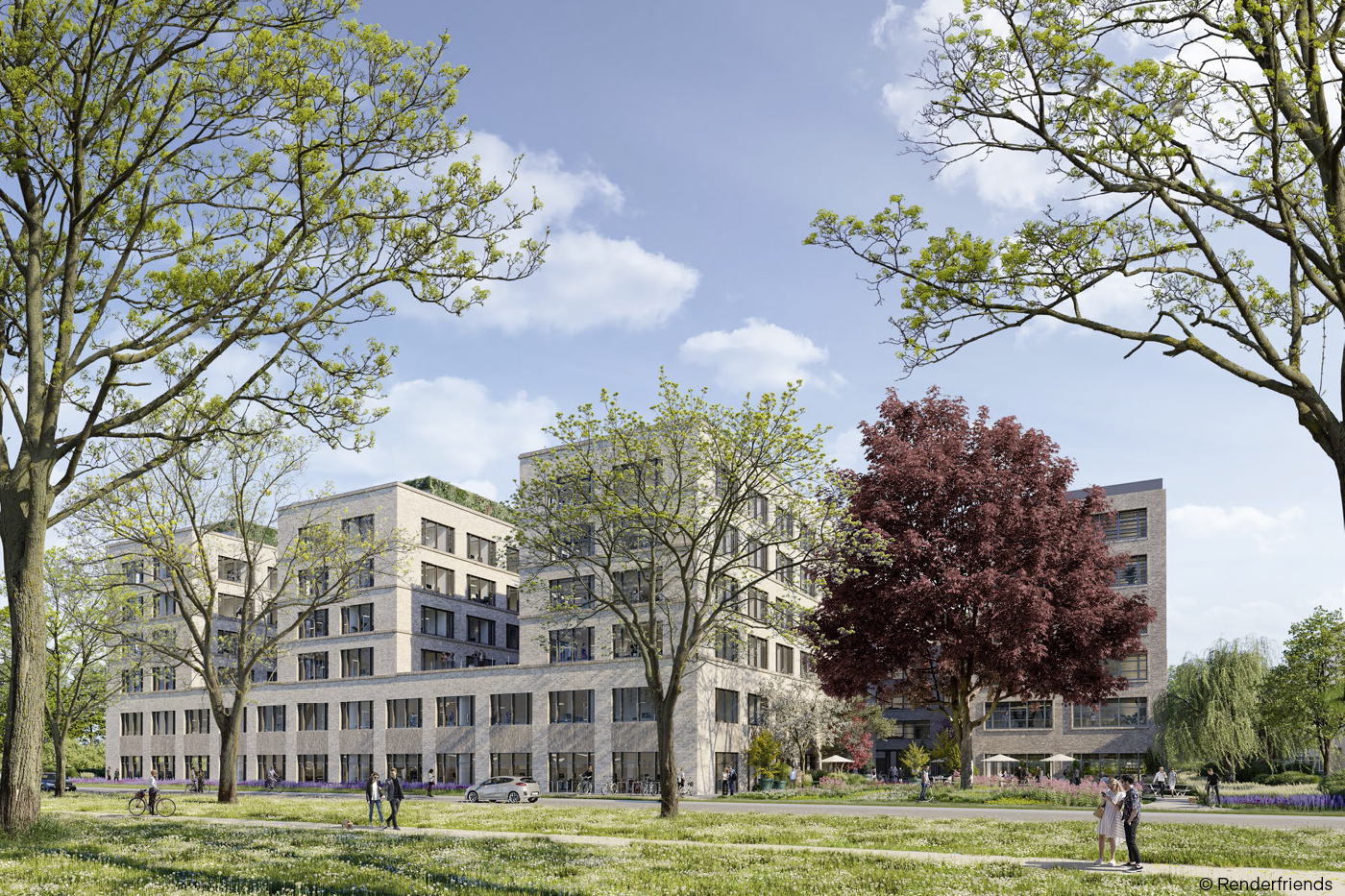 Just commissioned: New wayfinding system for the New Work Campus FLOW ...